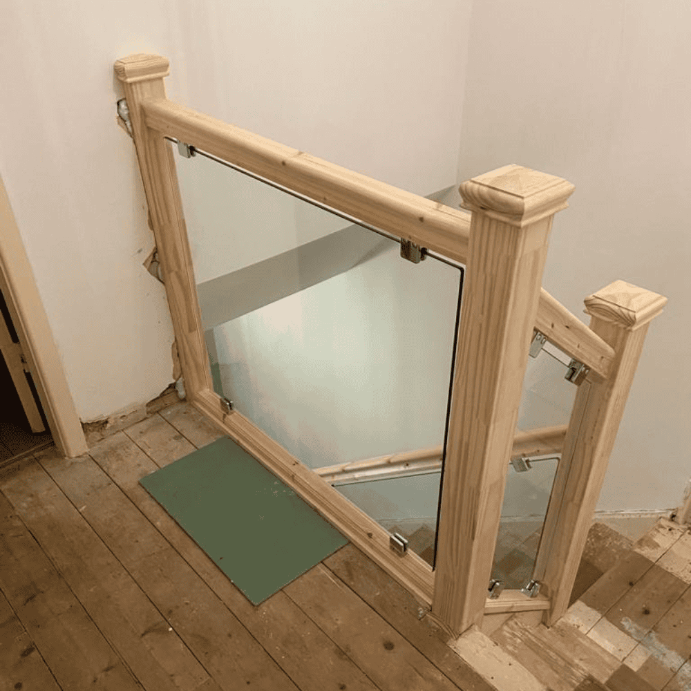 Pine Stair Parts for Elegant Home Transformations