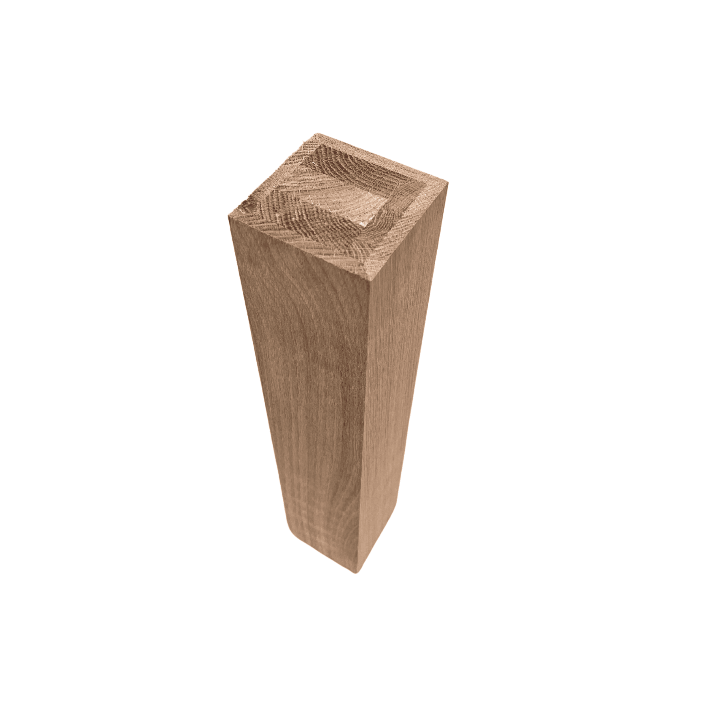 Oak Square Newel Post – Solid Oak Stair Post