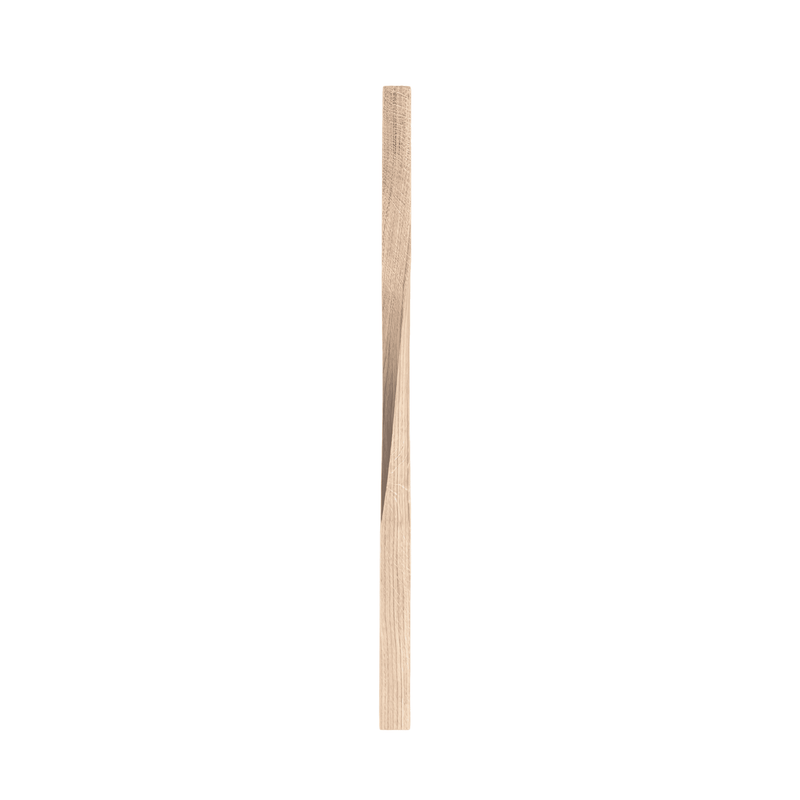 Oak Square Twist Spindle – Decorative Oak Stair Spindle