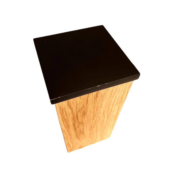 Metal Flat Newel Cap – Square Stair Post Cap
